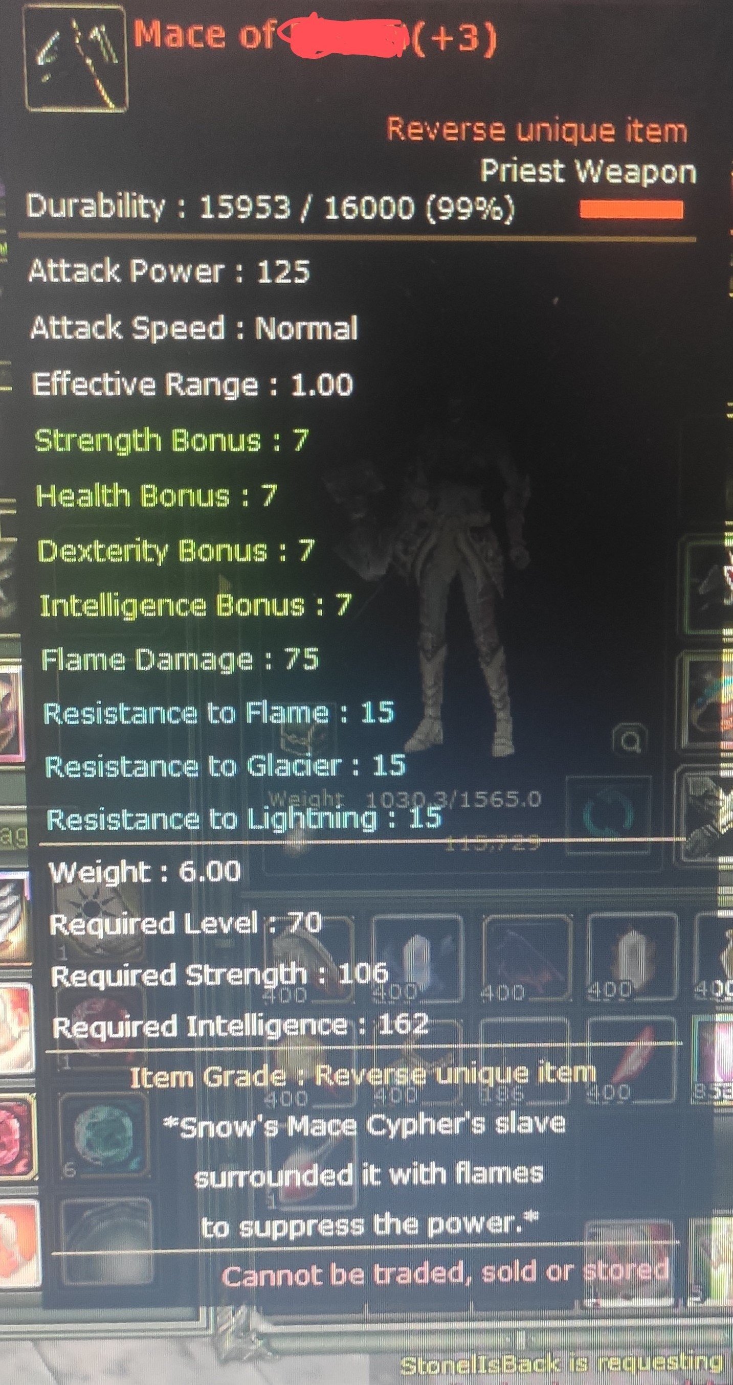 Knight Online Pandora 77 Lwl İnt Priest Quest mace reb 3