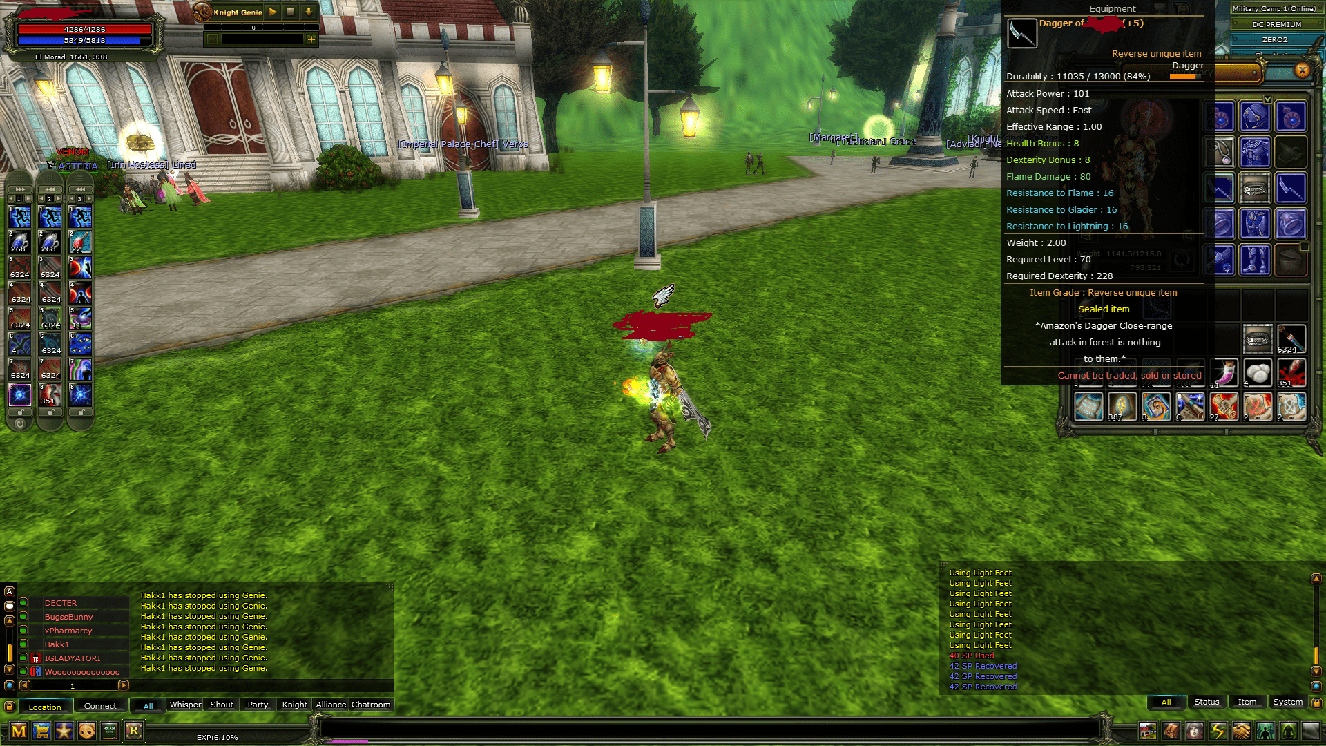 Knight Online Zero 8 FSLİ ACCOUNT (SON FİYAT GELEN ALIRRR)