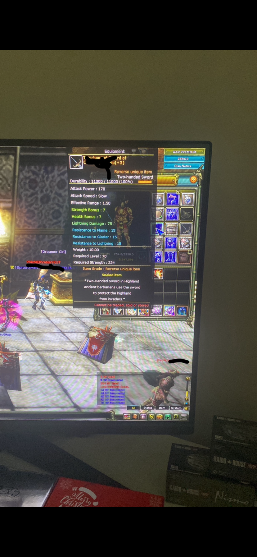 Knight Online Zero 83/1 warrior 3 reb quest ms - 1 reb quest kalkan