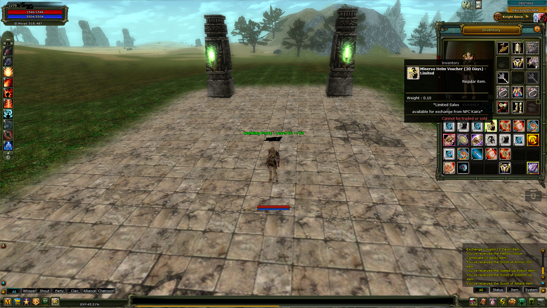 Knight Online Destan 79 LVL MAGE HUMAN