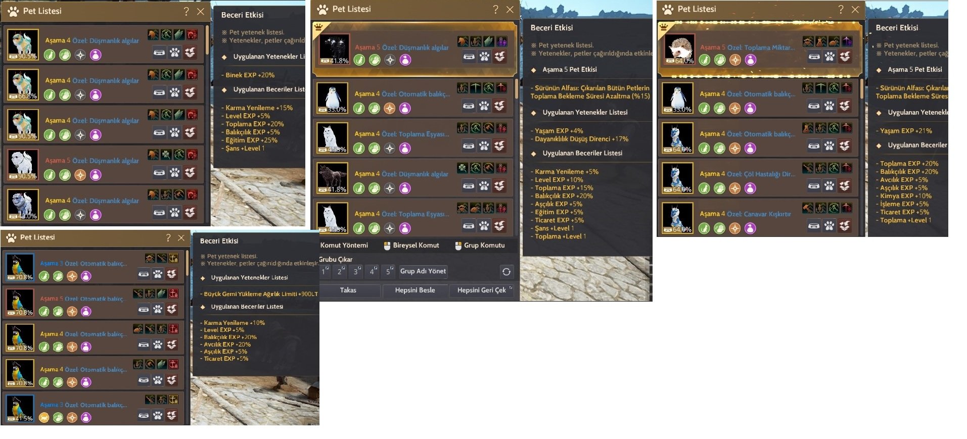 Black Desert Online Türkiye/MENA Bölgesi Full Life skill/3karak/1 pan