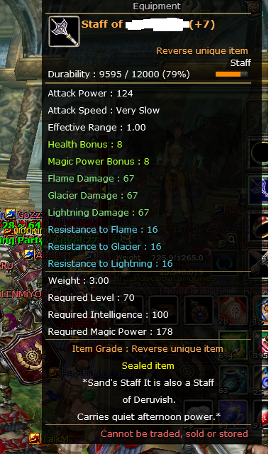 Knight Online Zero REB 7 QUEST STAFFLI 100 def