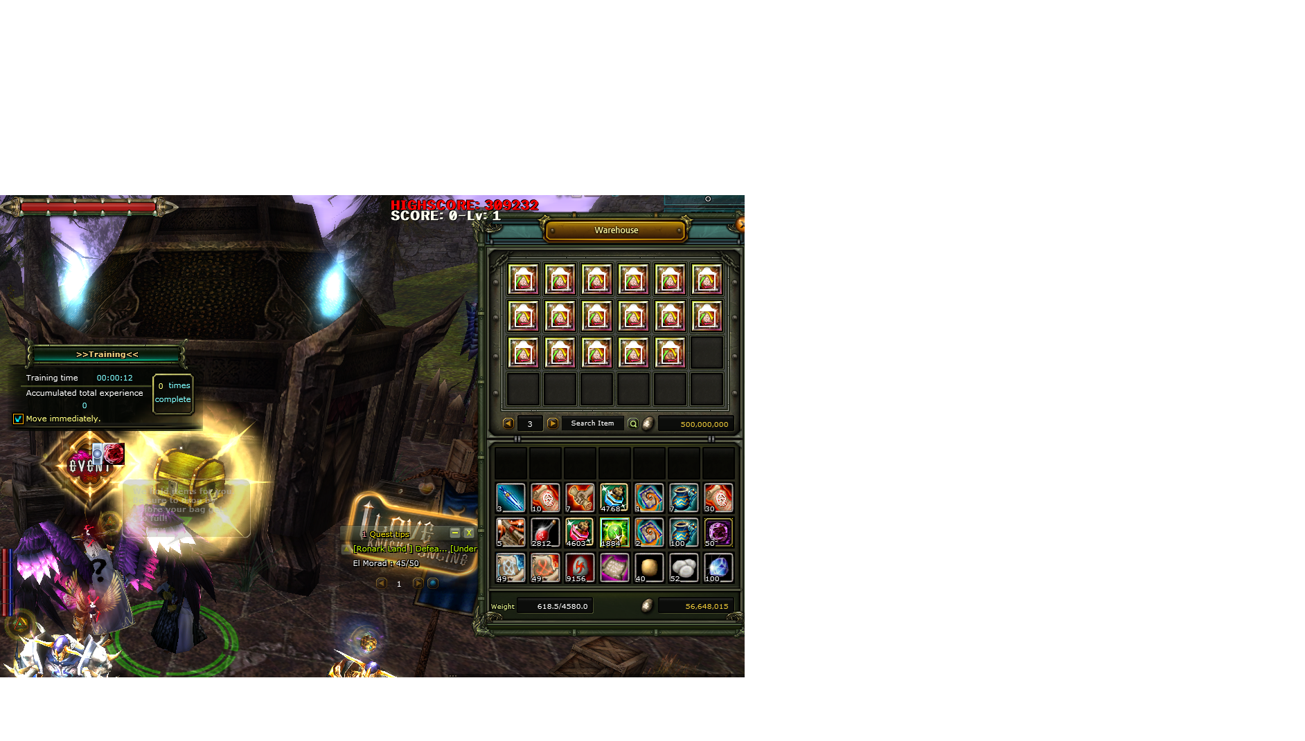 Knight Online Dryads 13 REB QUEST MS'Lİ 83/7 WARRİOR