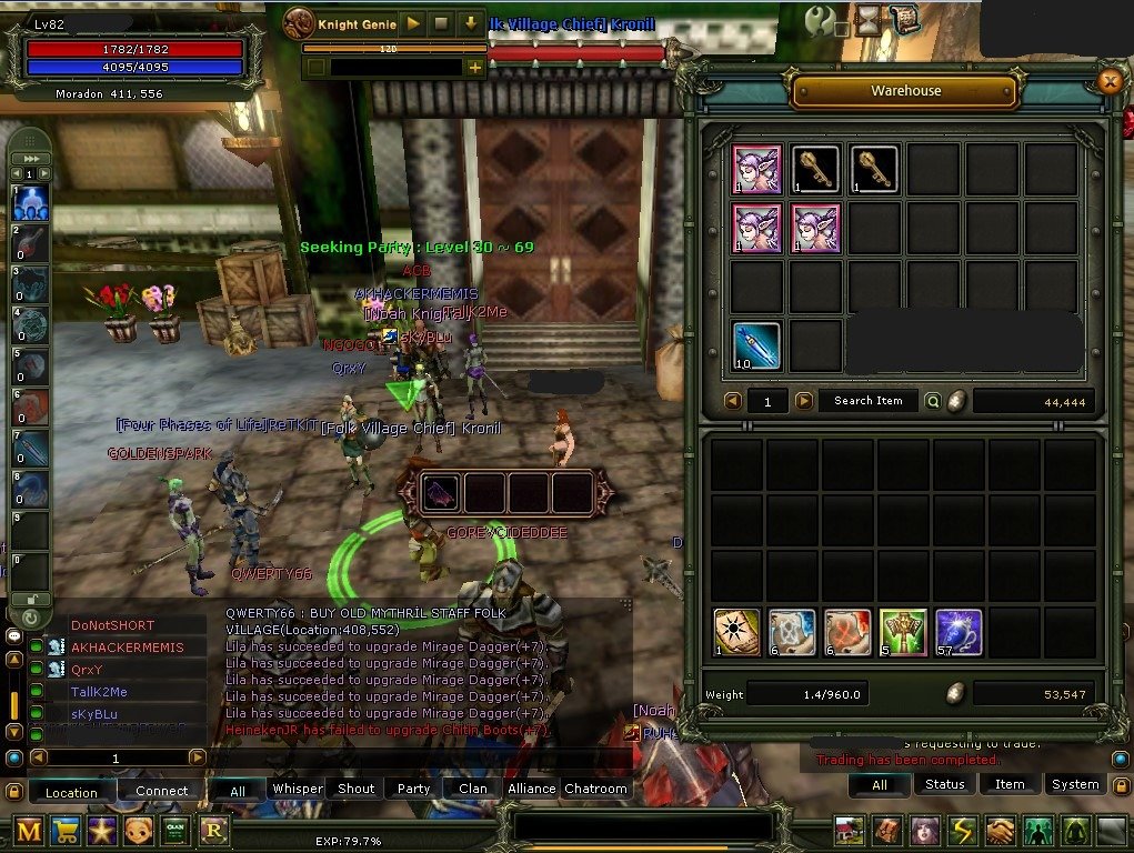 Knight Online Zero 82 % 79 Mage HUMAN ZERO