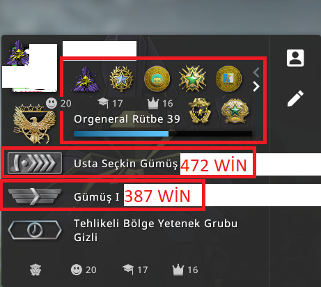 Cs Go Account Hesap 11 MAADALYALI RUSTLI 150 CS GO ENVANTERLİ 850 TL S