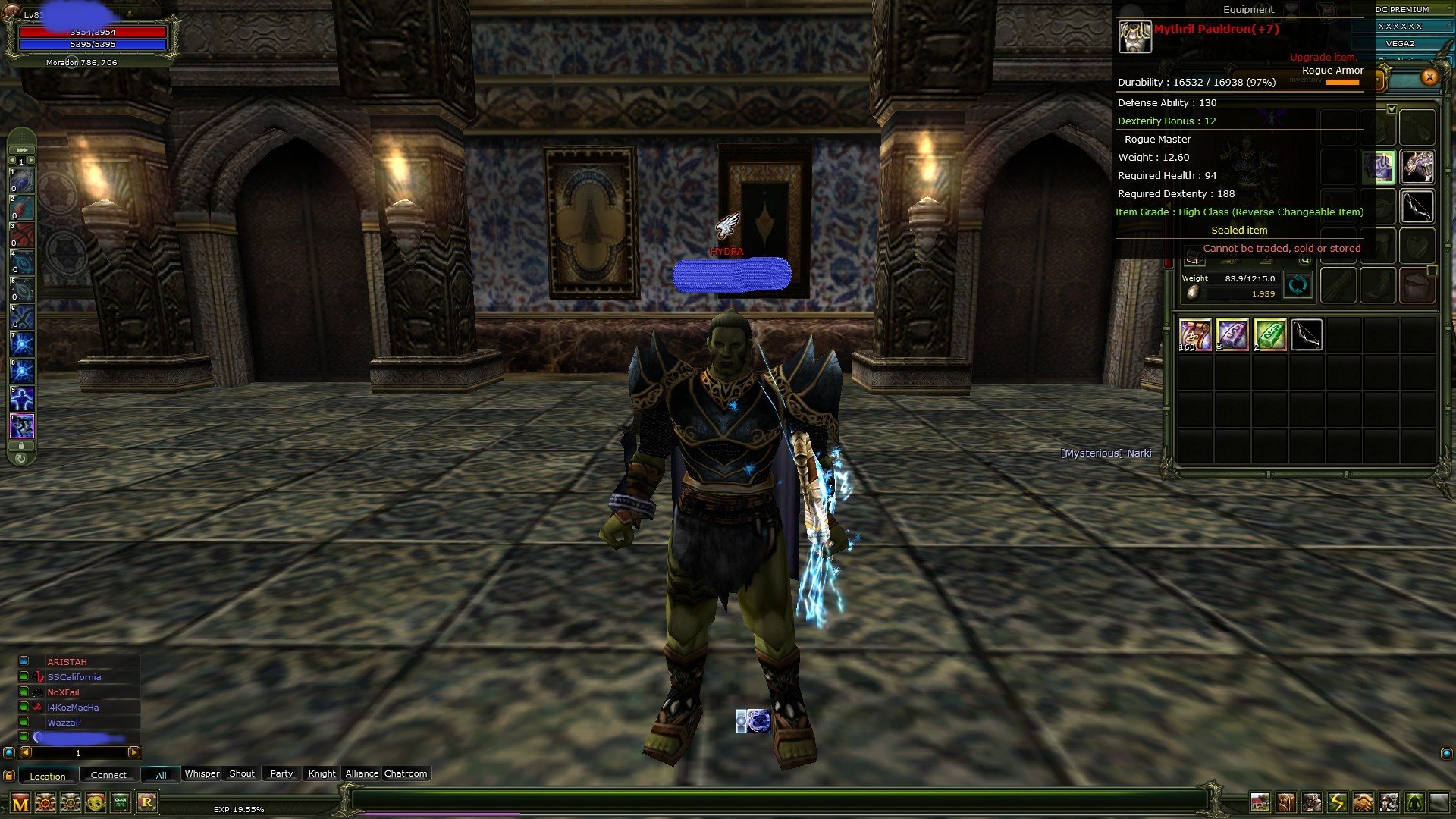 Knight Online Vega Vega Server 83 Reb 1 Rogue ve 81 BP Buffer
