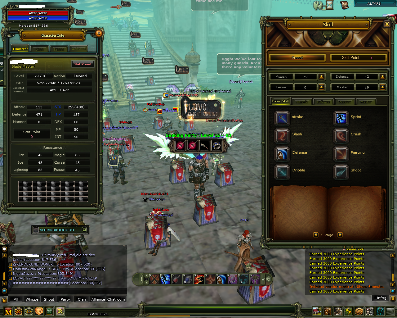 Knight Online Altar Usko Altar 79 lvl jrlik warrior