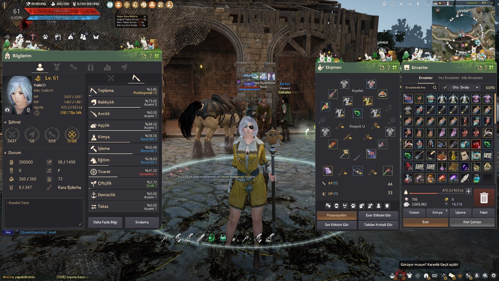 Black Desert Online Türkiye/MENA Bölgesi OYUNU BIRAKIYORUM BDO CLIENT
