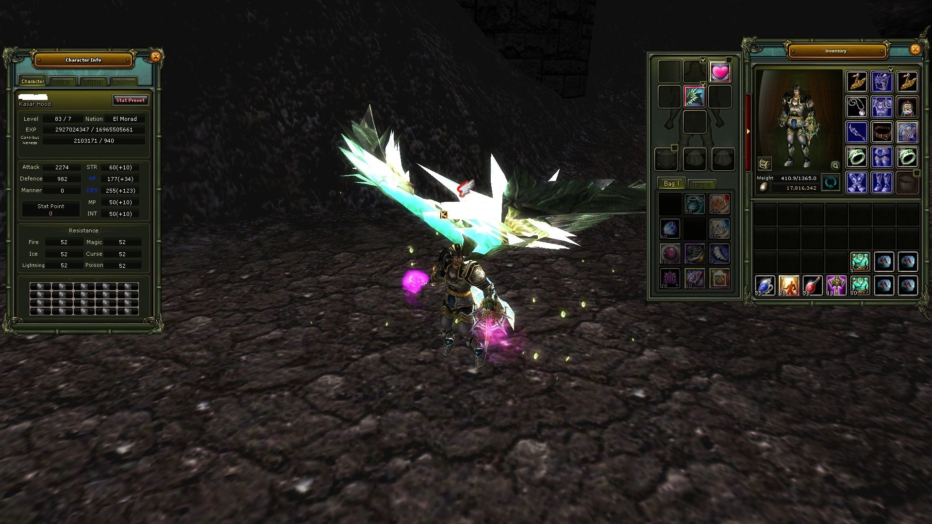 Knight Online Altar 83/7 lvl - % 35 - Human - Rogue - 2.1M - 90 DEF