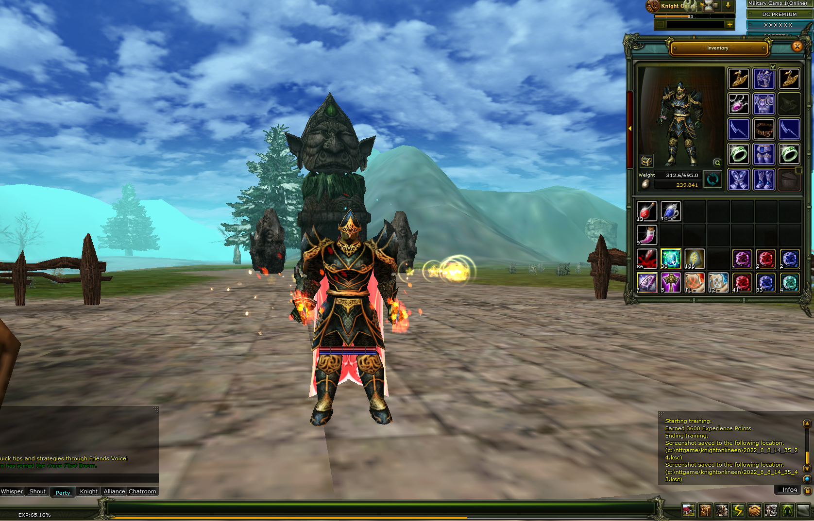 Knight Online Minark DUAL 7 FS 7 MYTRIL SETLI 80 LWL ASAS = YAN CAR 80