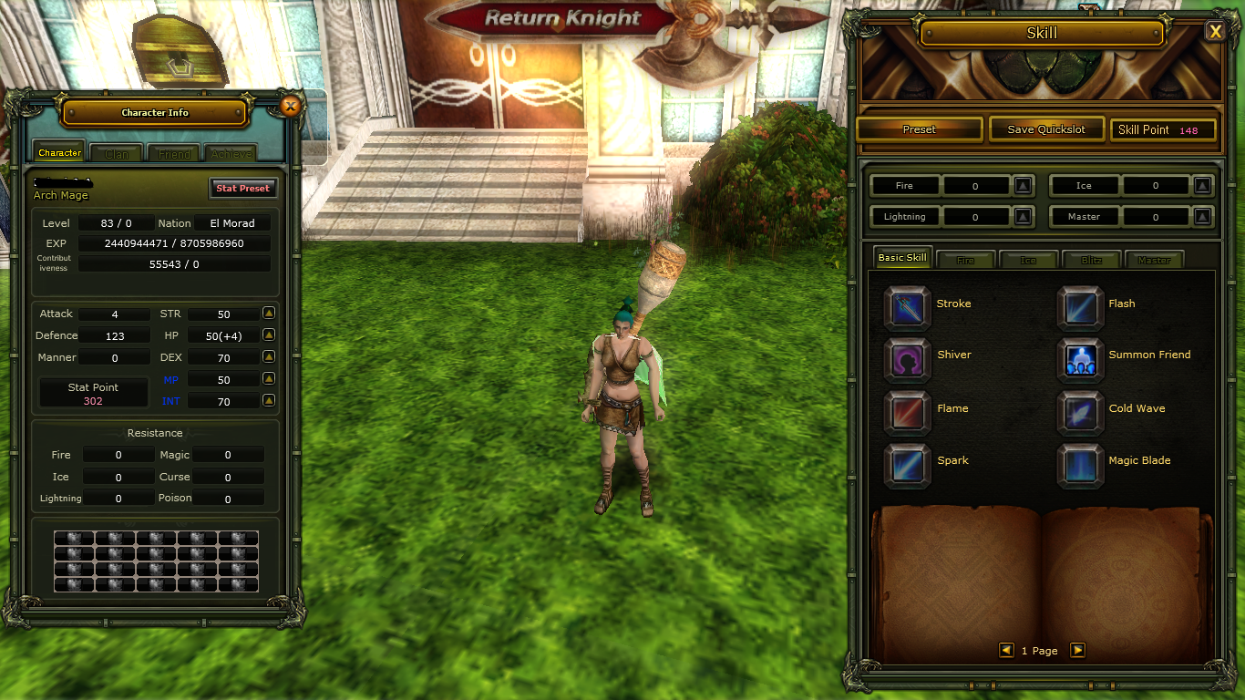 Knight Online Sirius 7 QUEST STAFLI 83 LV MAGE FUL GOREV BRONZE PREMIU
