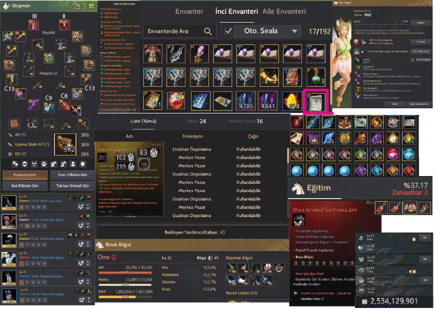 Black Desert Online Türkiye/MENA Bölgesi 693 GS Nouver Client MENA