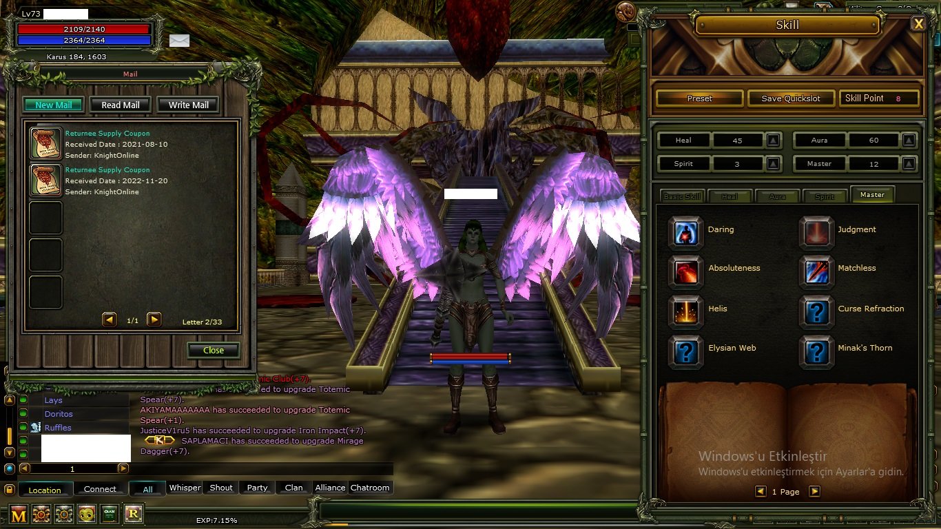 Knight Online Felis Felis DC Pre 73 Priest Large Breaker(Mp rec) Farm