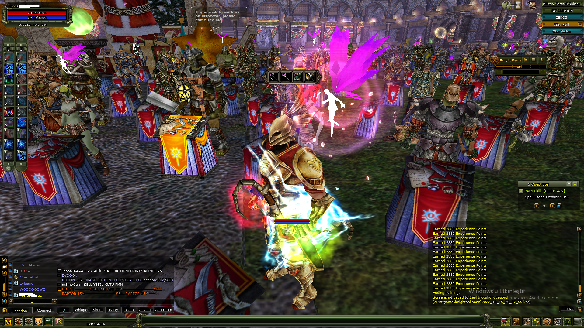 Knight Online Zero FULL PUSS 6 QUEST BOWLU