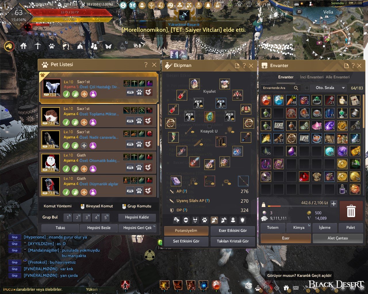 Black Desert Online Türkiye/MENA Bölgesi sınırsı hp mp