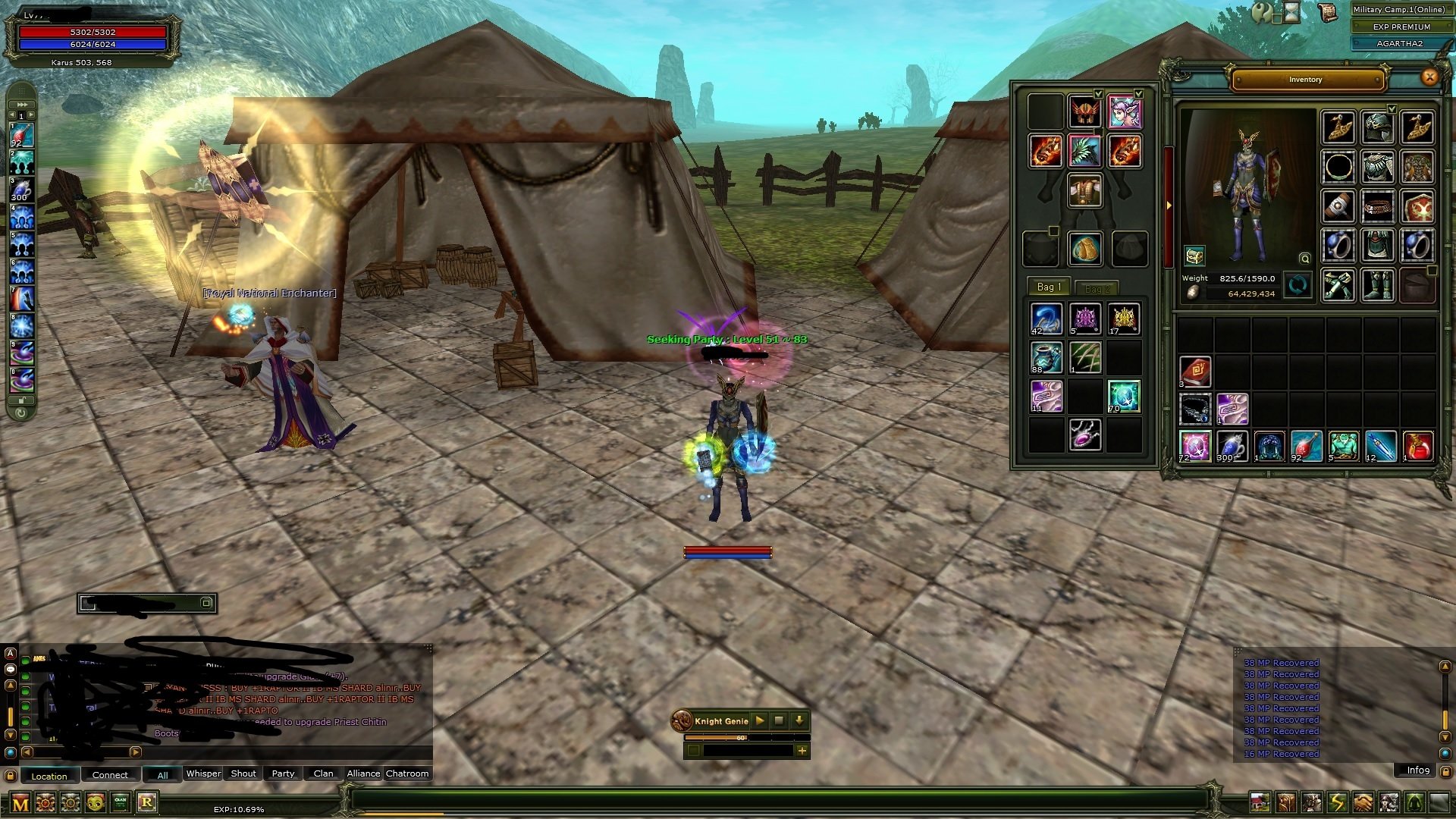 Knight Online Agartha 77 LEVEL 22 GÜN SWİTCH PRE 3 QUEST 70 SKİLİ ACI