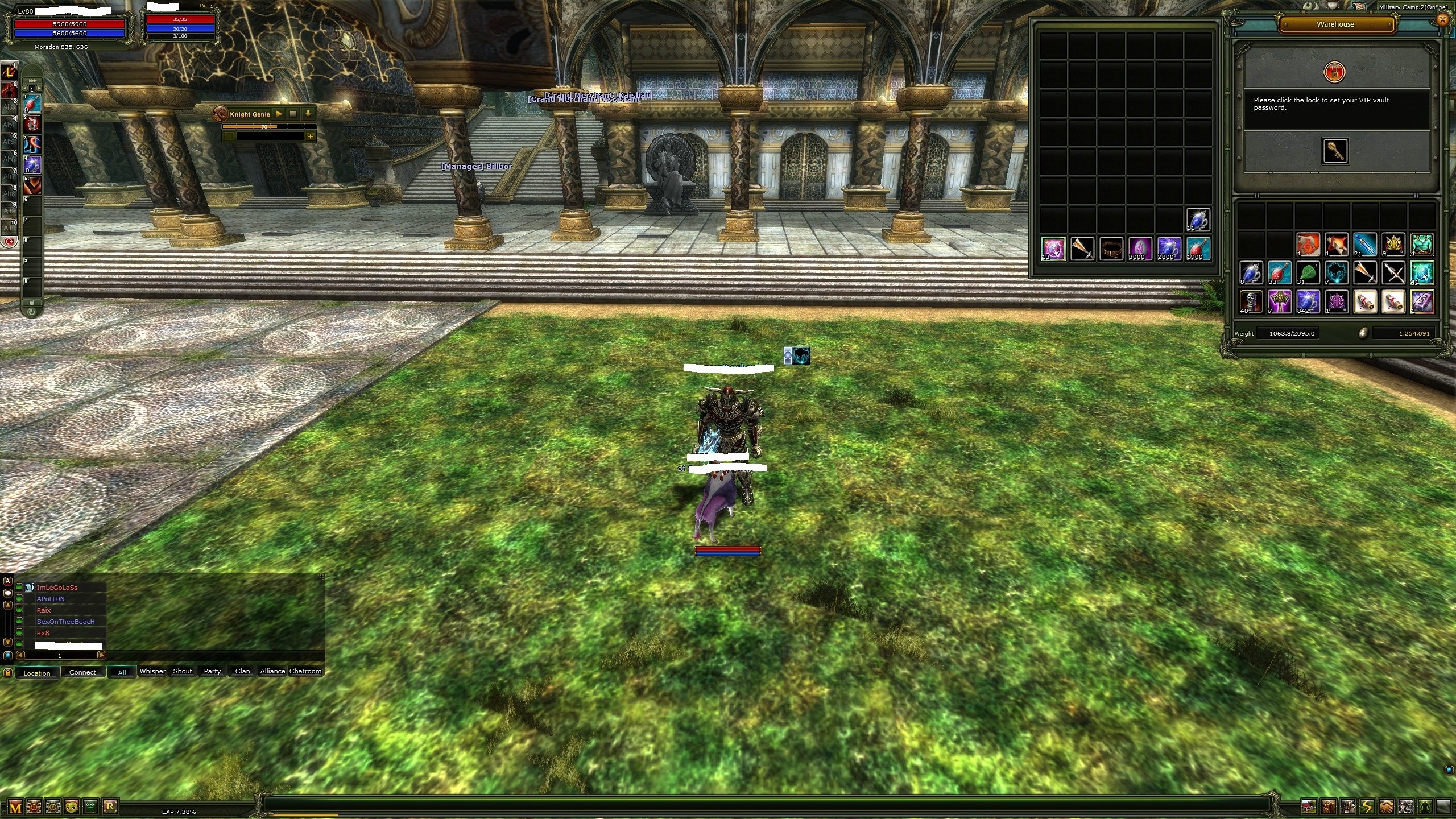 Knight Online Pandora PANDORA 80 LEVEL MAGE 80 LEVEL WARRIOR ( MAGE