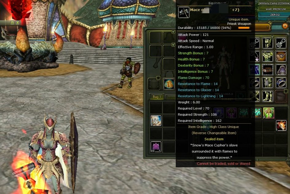 Knight Online Zero Zero Quest 7 MACE 80 Karus Priest