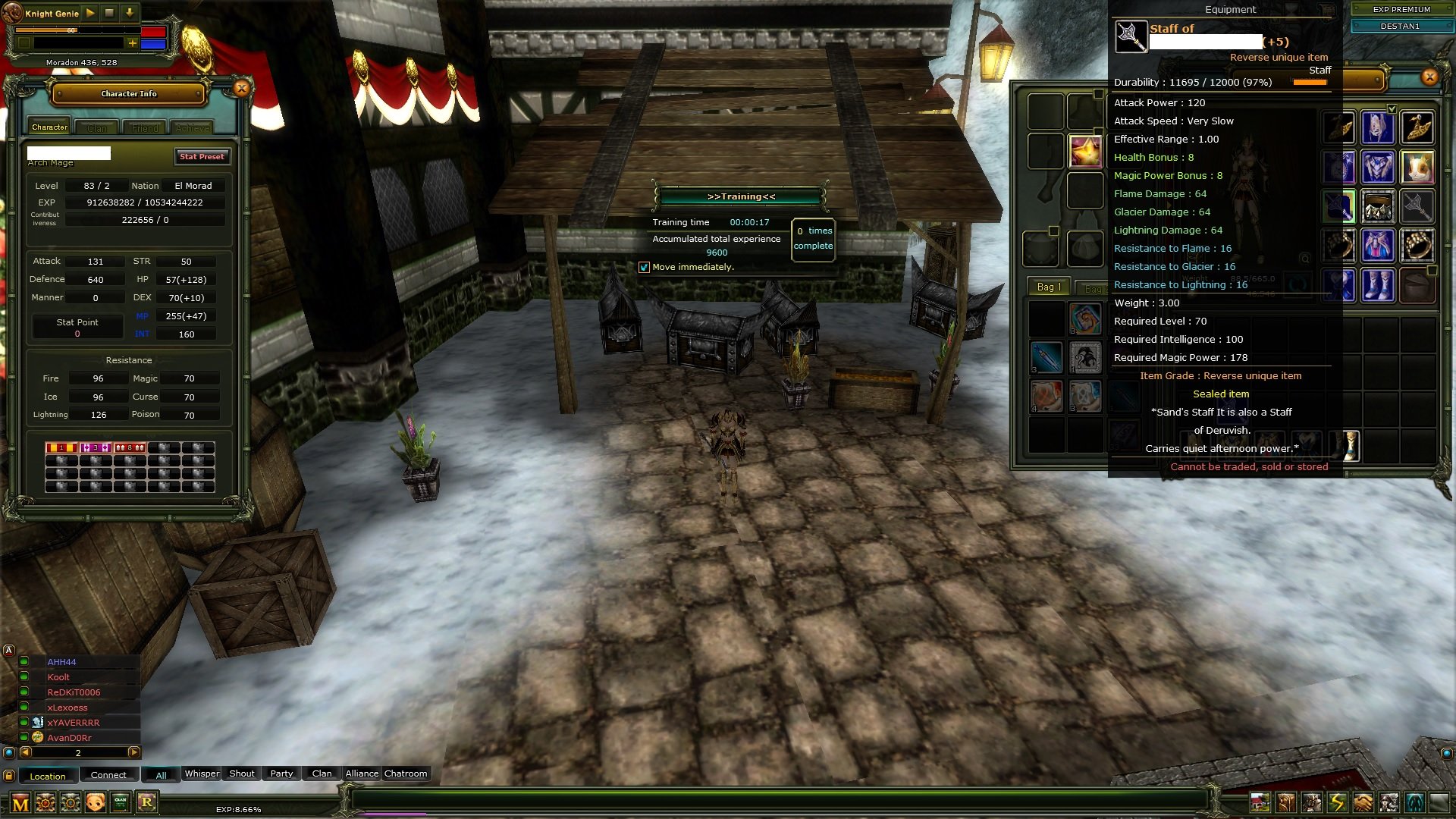 Knight Online Destan 83 lwl Reb 2 8 Quest Staff Human Mage