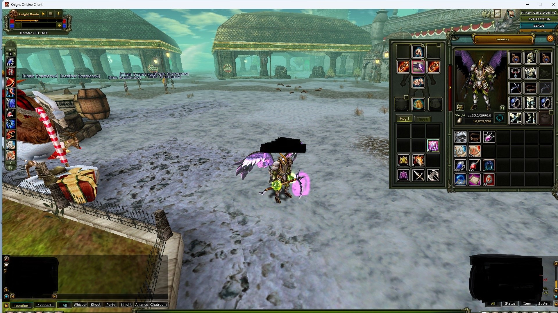 Knight Online Zero ZERO 80 level Warrior ve 80 level Assasin. ( Full g