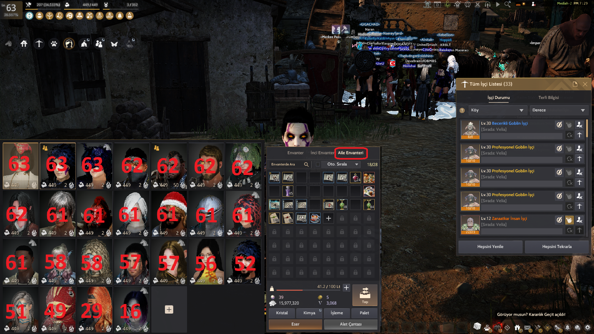 Black Desert Online Türkiye/MENA Bölgesi EMSALSİZ P2W / FULL FULL KAR